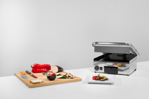 Glass-Ceramic Contact Grill s/s