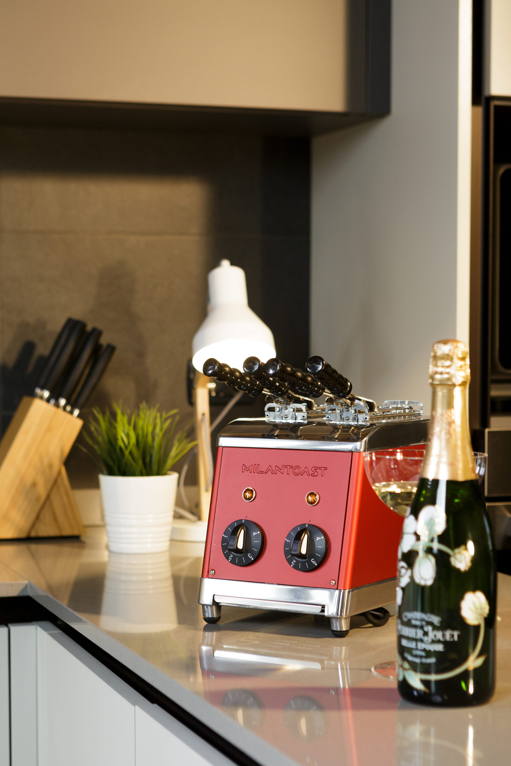 Classic sandwich toaster red | Milantoast